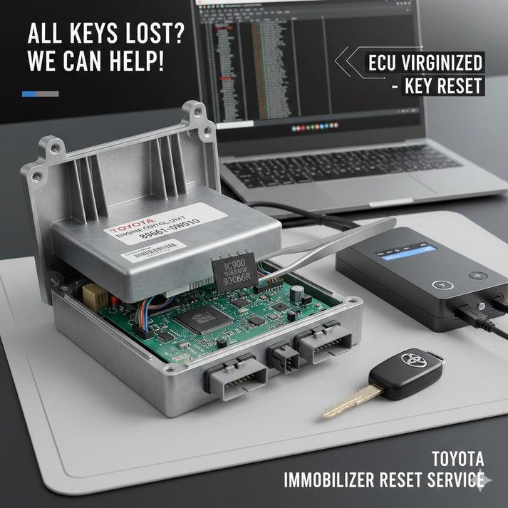 Toyota ECU Reflash – Unlock It For Me